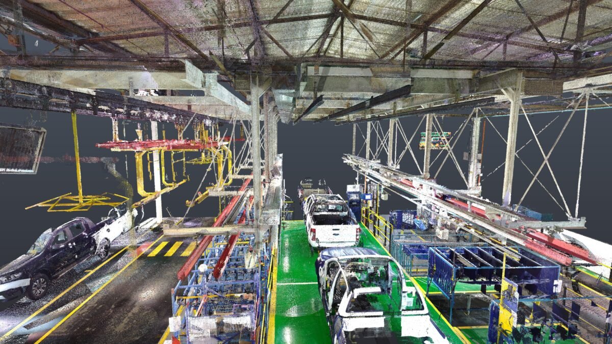 Automobile Plant Scanning for 3D Modelling – Mappa
